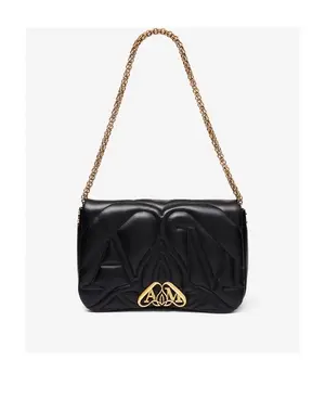 Alexander McQueen Seal Chain-linked Shoulder Bag