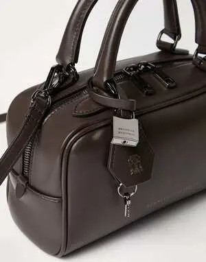 Brunello Cucinelli Explorer Small Boston Bag - Black