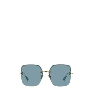 JIMMY CHOO Oversize Frame Sunglasses - Blue