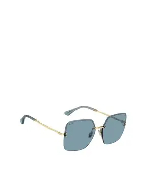 JIMMY CHOO Oversize Frame Sunglasses