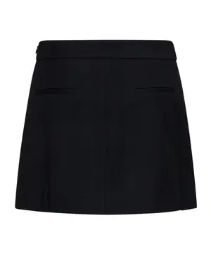 P.a.r.o.s.h Asymmetric Pleated Miniskirt