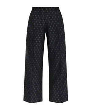 Etro Decorative Pattern Straight Leg Pants