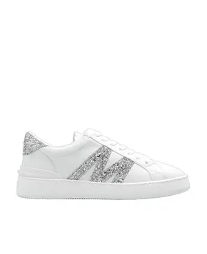 Moncler Monaco Embellished Low-top Sneakers - White