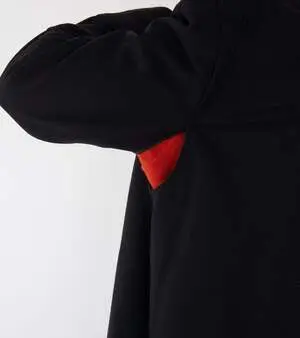 RIER Loden Wool Coat With Classic Collar And Drawstring