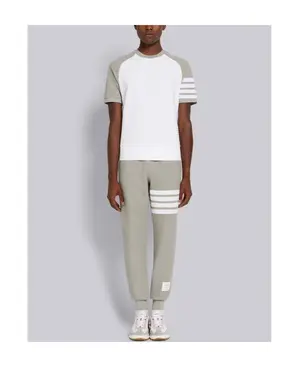 Thom Browne Ottoman Rib 4-bar Stripe Track Pants