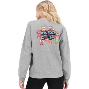 Champion Printed Crew Neck Long Sleeve Sweater