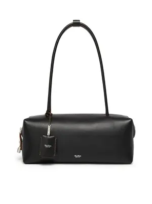 Max Mara Zipped Shoulder Bag - Black