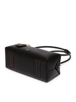 Max Mara Zipped Shoulder Bag - Black