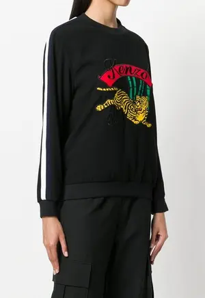 Kenzo Tiger Embroidered Pullover