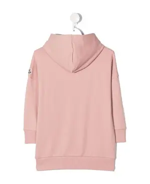 Moncler Logo Print Hooded Dress