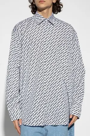 Vetements Logo Long-sleeved Shirt
