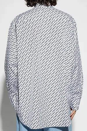Vetements Logo Long-sleeved Shirt