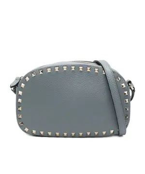 Valentino Garavani Rockstud Mini Shoulder Bag - Gray