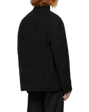 Valentino Garavani Logo Detailed Zip-up Long-sleeved Jacket