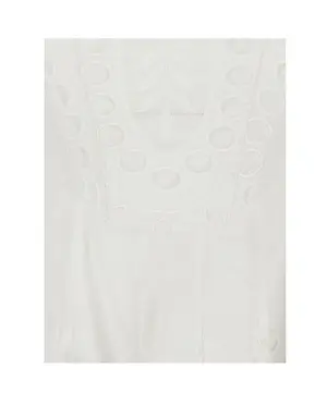 Charo Ruiz Ibiza Bail Broderie Strapless Mini Dress - White