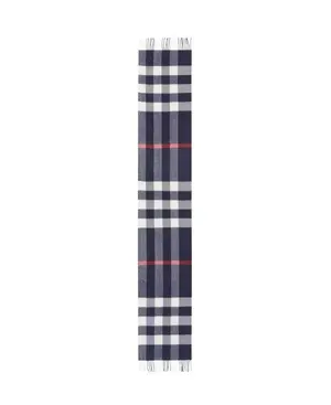 Burberry Check Fringed Scarf