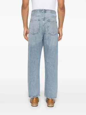 AGOLDE Vintage Inspired Straight Leg Jeans - Light Blue
