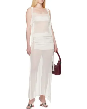 Paloma Wool Strappy Slip Dress - Gray