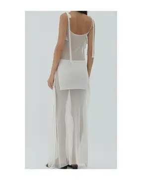 Paloma Wool Strappy Slip Dress - Gray