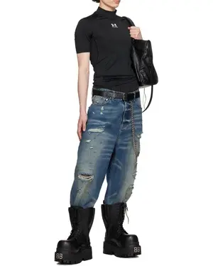 Balenciaga X Under Armour Mock Neck T-shirt