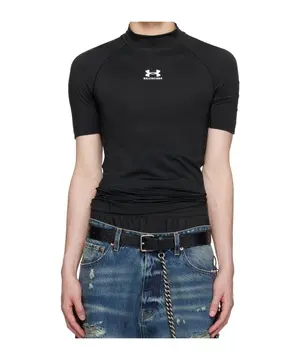 Balenciaga X Under Armour Mock Neck T-shirt