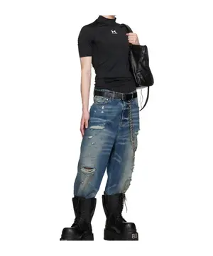 Balenciaga X Under Armour Mock Neck T-shirt
