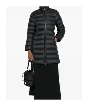 Moncler Igesse High Neck Quilted Coat