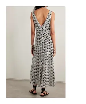 Isabel Marant Étoile Sleeveless V-neck Maxi Dress