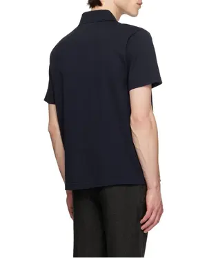 Givenchy Logo-jacquard Short-sleeved Polo Shirt - Black