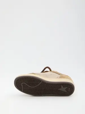 GOLDEN GOOSE Ball Star Lace-up Sneakers - Nude