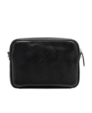Fendi Shadow Diagonal Duo Camera Messenger Bag - Black
