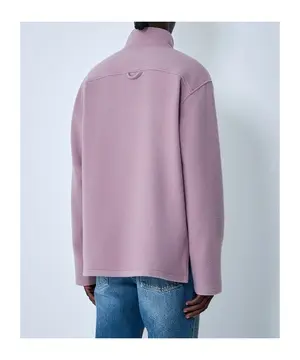 RIER Myrte Zip-up Fleece Sweatshirt - Purple