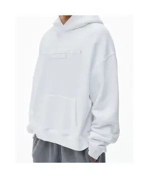 Alexander Wang Distressed Logo Hoodie