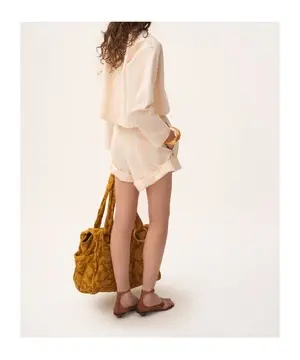 Chloé Striped Drawstring Shorts