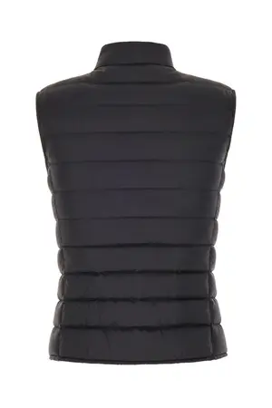 Moncler Liane Padded Button-up Gilet - Black