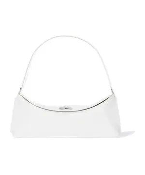 Jacquemus The Ovalo Clutch Bag - White