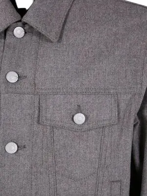 Jacob Cohen Buttoned Pocket Shirt Jacket - Grey