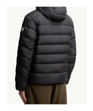 Moncler Montbrocq Hooded Short Down Jacket - Black