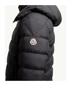 Moncler Montbrocq Hooded Short Down Jacket - Black