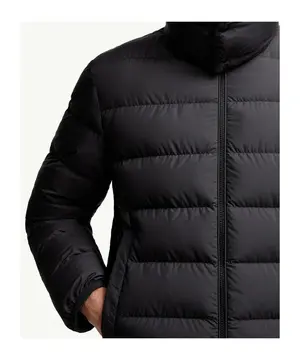 Moncler Montbrocq Hooded Short Down Jacket - Black