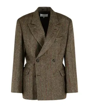 Maison Margiela Double Breasted Blazers For Women