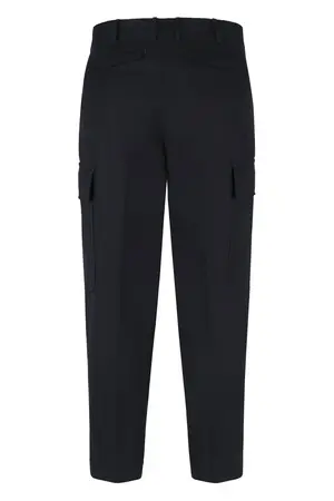 PT TORINO The Sailmaker Wool Cargo Trousers - Black