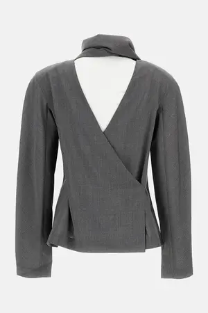 Jacquemus Knot Detail Blouse