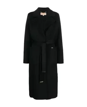 Michael Kors Double Breasted Trench Coat - Black