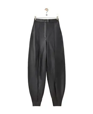 Loewe Balloon Trousers In Nappa Leather