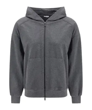 Brunello Cucinelli Full Zip Sweatshirts Hoodies For Women