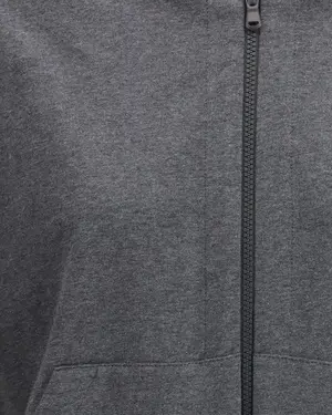 Brunello Cucinelli Zip Hooded Hoodie - Grey