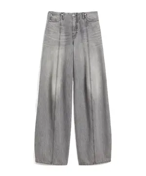 Sportmax Wide-leg Jeans - Gray