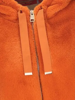 Herno Drawstring Zip-up Hooded Jacket