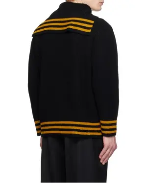 BODE Striped Knit Sweater